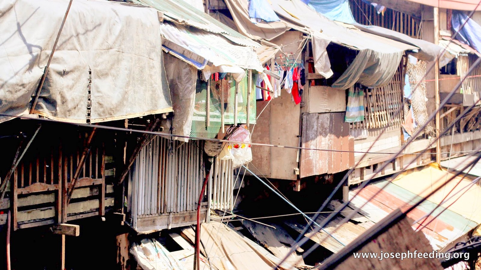 Feeding Outreach: Temporary Housing, Tondo Manila