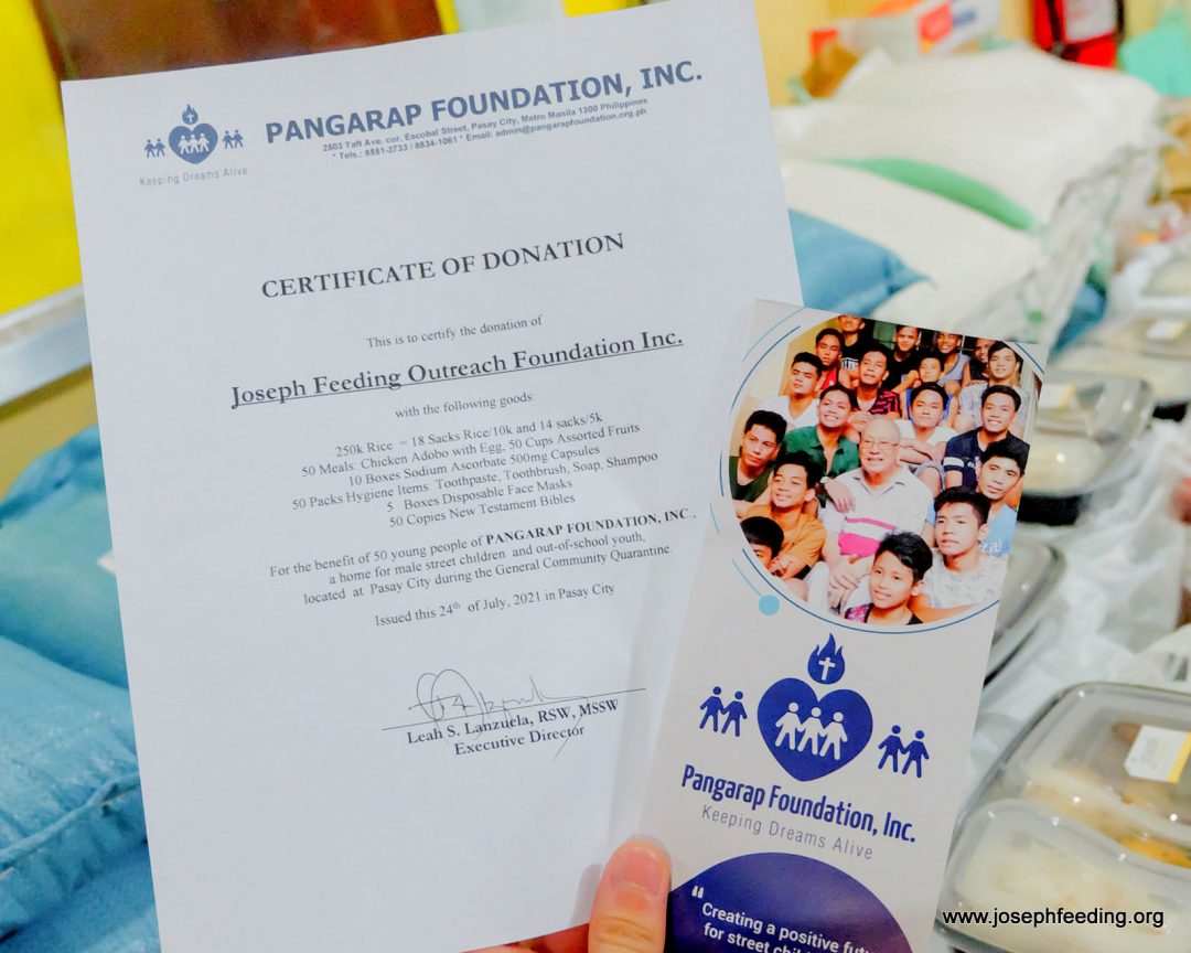 Orphanage: Pangarap Foundation